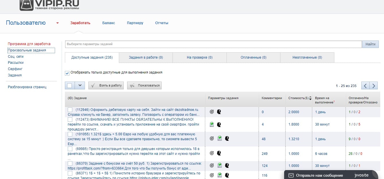 VipIP.ru - отзывы экспертов и пользователей